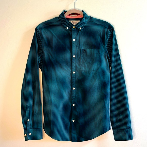 Original Penguin | Shirts | Penguin Checkered Long Sleeve Button Down ...